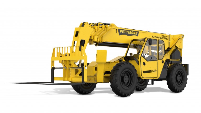 Pettibone introduces 12,000-pound telehandler that can move loads by ...