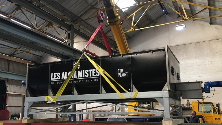 Tidy Planet ships Rocket Composter to island in Paris's River Seine for ...