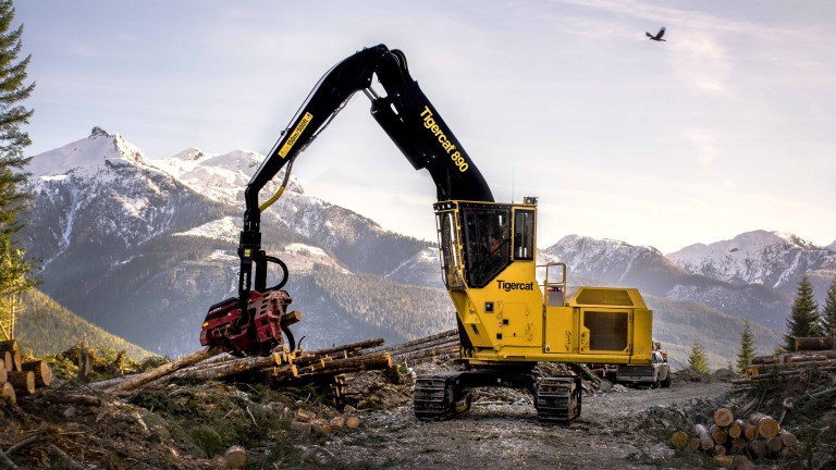 Tigercat releases largest machine in forestry line-up