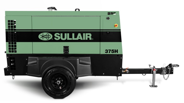 Sullair launches Perkins-powered 375H Tier 4 Final portable air compressor