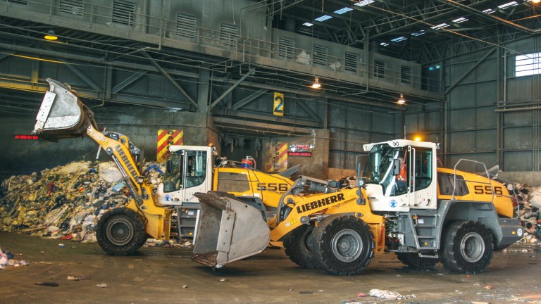 Liebherr featuring powerful wheel loader and high-precision wheeled ...