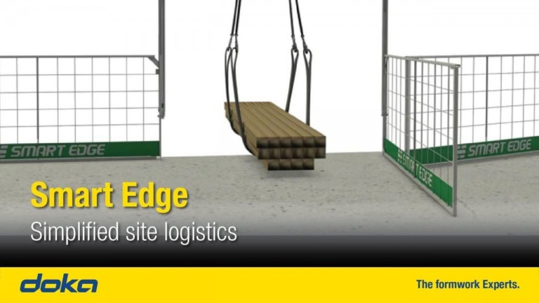 Doka introduces Smart Edge safe edge protection and guardrail system