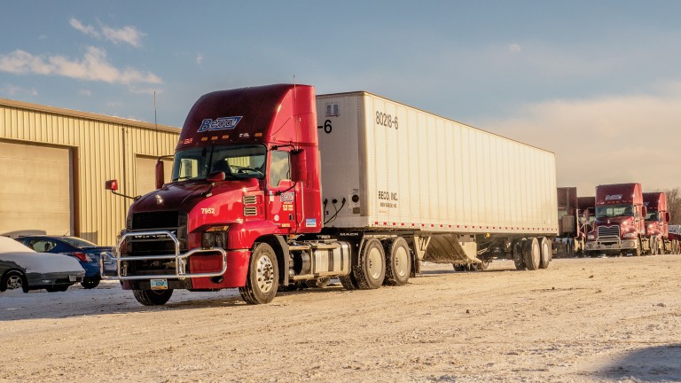Beco relies on Mack Pinnacle and Anthem for on-time mail delivery