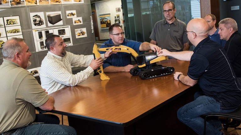 Caterpillar industrial designers blend art and engineering to imagine ...