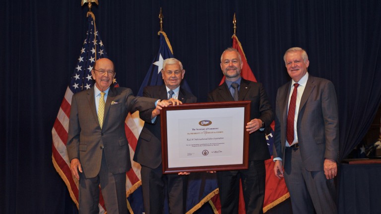 R&M International receives presidential award for exports