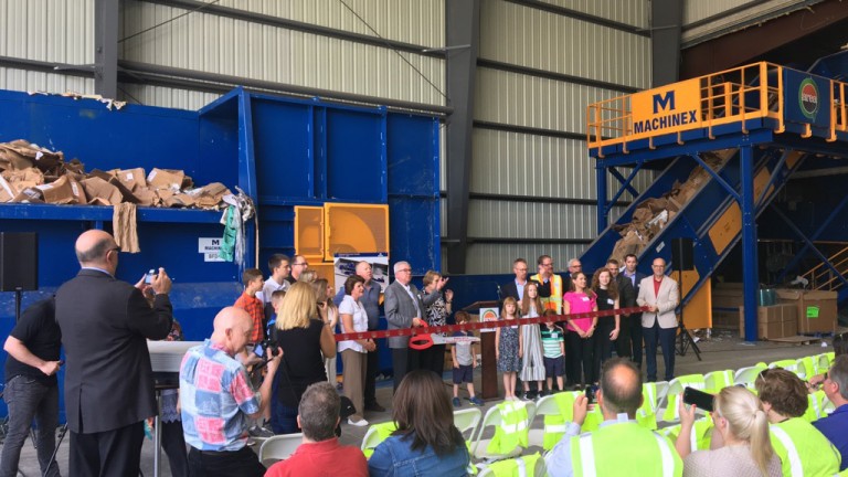 Area Recycling MRF upgrade complete