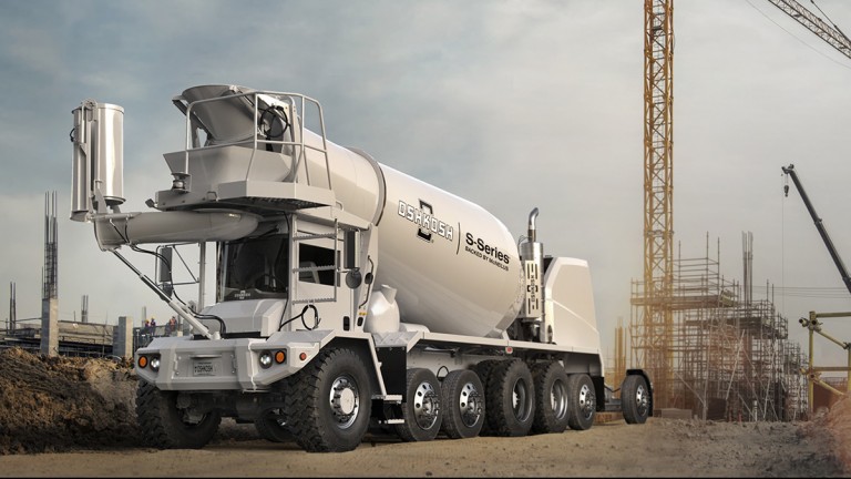 McNeilus launches redesign for Oshkosh S-Series front discharge mixer