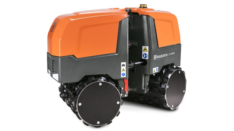 Husqvarna's new remote-control trench compactor is easy to operate