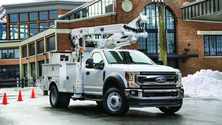 Ford's latest chassis cab offers more capacity in a smaller package