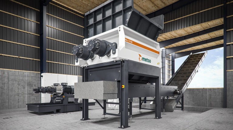 Powerful new pre-shredder models complete Metso product family