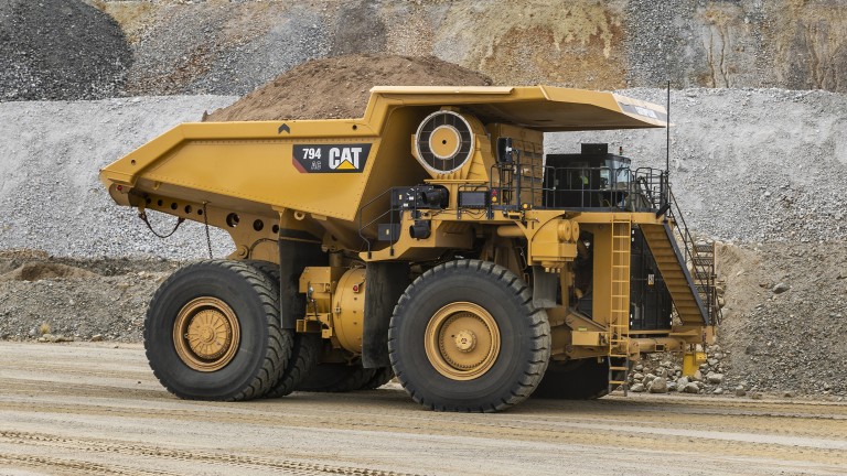 Cat mining truck offers performance and operating costs, meets ...