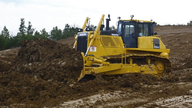 Low ground pressure dozer from Komatsu ideal for numerous applications
