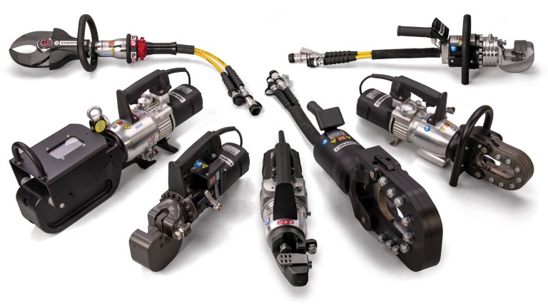 Enerpac cutter line features five tool families