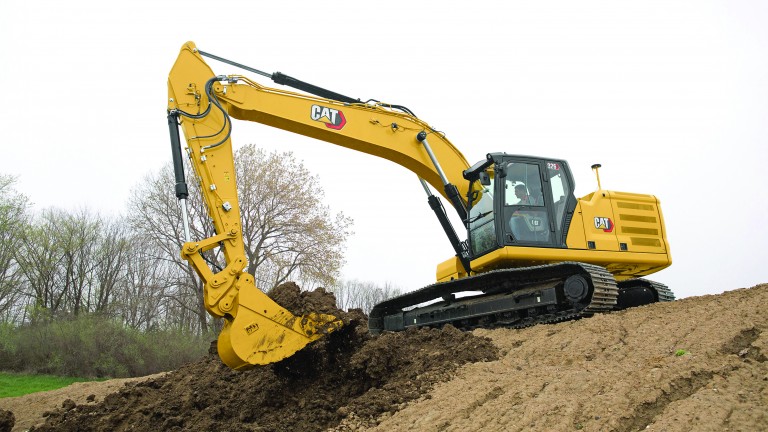 Cat's new excavator is up to 45% more efficient over previous models