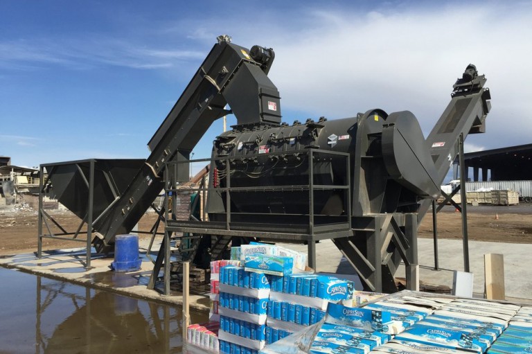 Scott Equipment Company T42 food waste depackaging system Depackaging ...