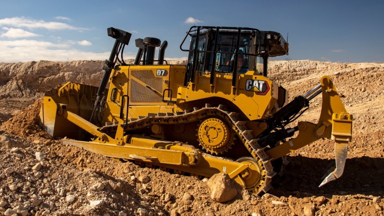 Cat updates D7 dozer with new technology and higher performance