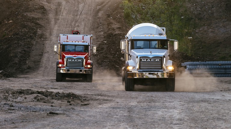 Command Steer for Mack Granite cuts driver strain on jobsite