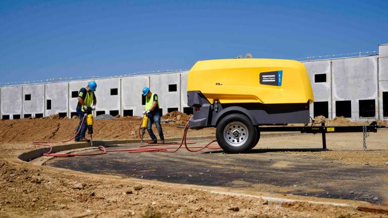 Atlas Copco's new air compressor offers lower cost of ownership