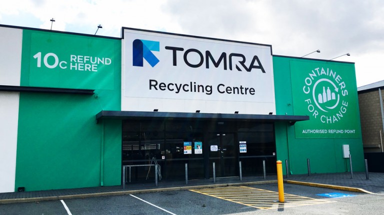 TOMRA's Containers for Change deposit return system launches in Western ...
