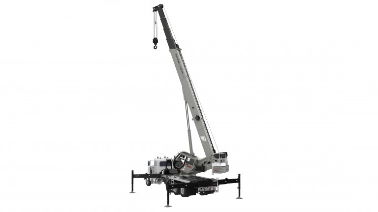Manitowoc boom truck features largest capacity and reach combination in ...