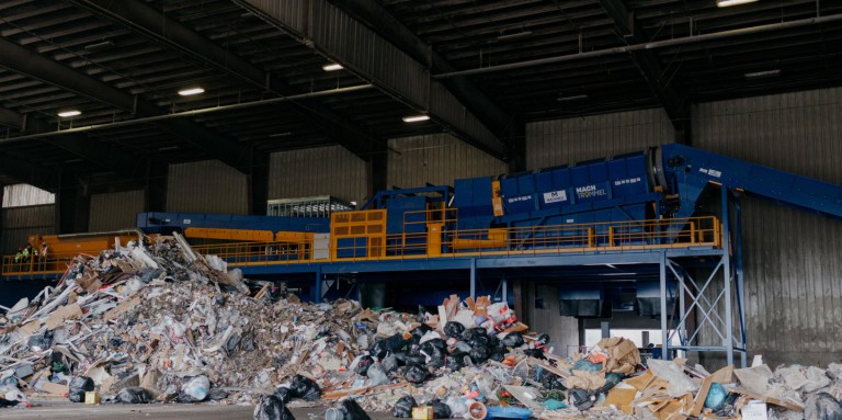 USA Waste & Recycling's new Machinex-designed C&D MRF is up and running