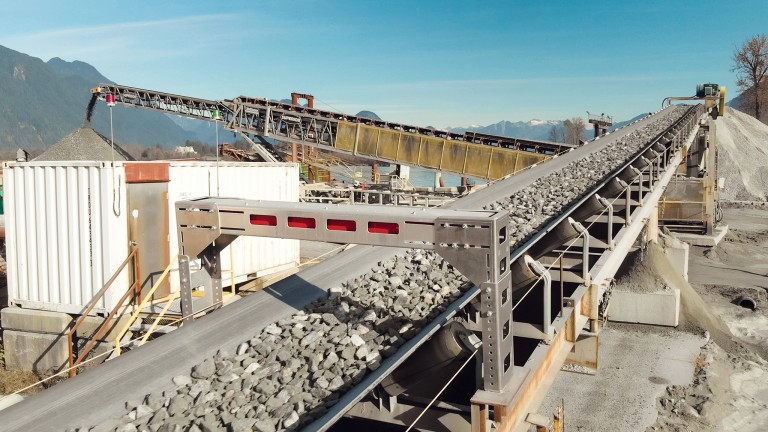 Volumetric scanning with optical belt scales improves aggregate ...