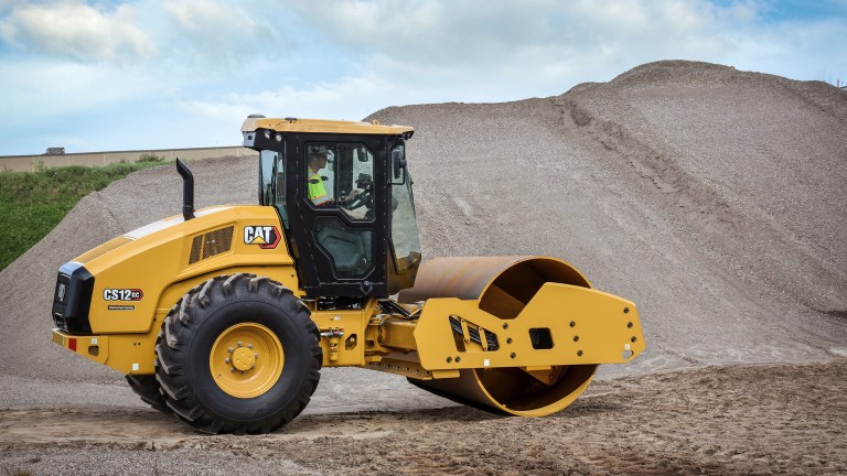 New Cat single-drum vibratory soil compactors deliver low ownership ...