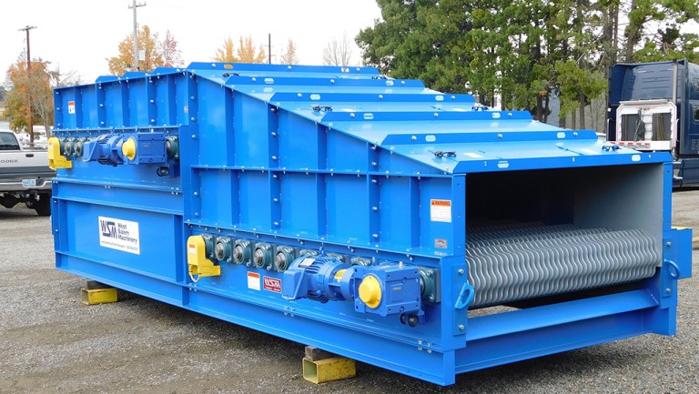 Latest recycling screens from WSM ideal for bark, compost, hog fuel ...