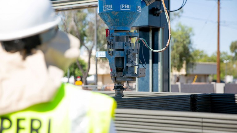 PERI prints first 3D-printed house in the United States