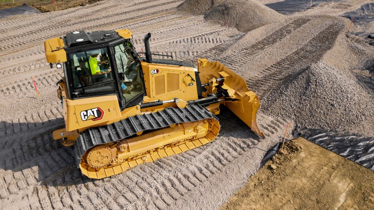 Productivity enhancements and lower operating costs for Cat D4 Dozer
