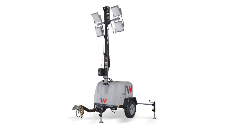 Wacker Neuson's new light tower offers 187 hours of run time