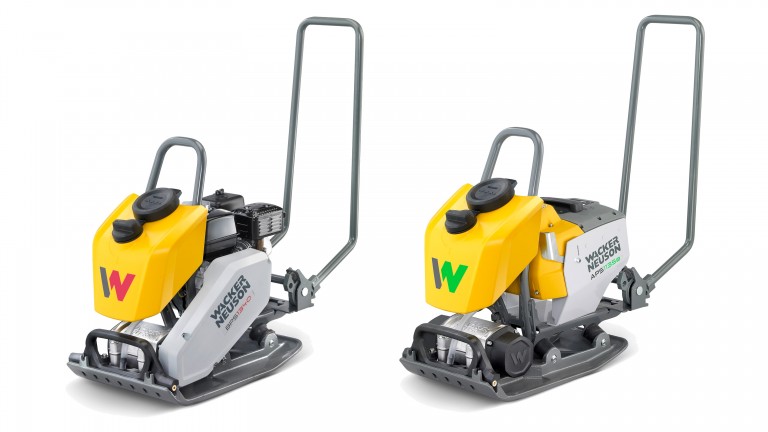 Wacker Neuson releases two new plate compactors