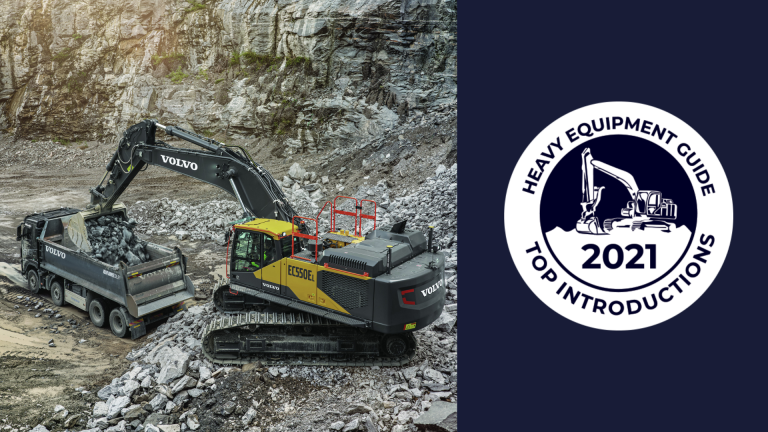 2021 Top Introductions: Volvo EC530E, EC550E excavators