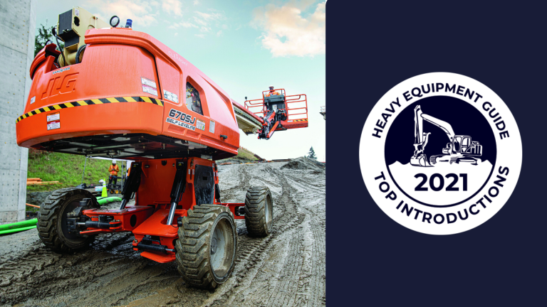 2021 Top Introductions: JLG 670SJ self-levelling boom lift