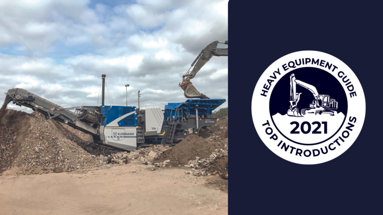 2021 Top Introductions: Kleeman's mobile jaw crushing plant