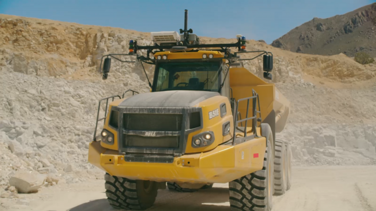 Bell Trucks America receives autonomous technology