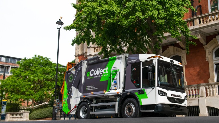 Dennis Eagle launches all-electric collection vehicle