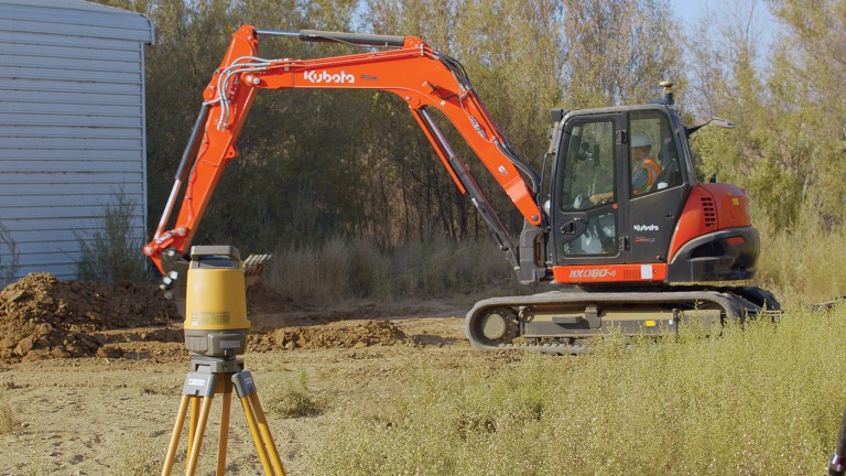 Compact equipment is rigged with machine control tech