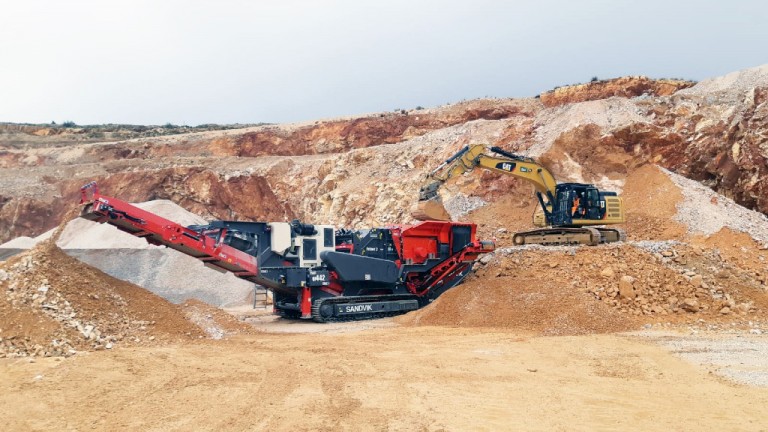 Sandvik mobile crushers and screeners can use HVO fuels