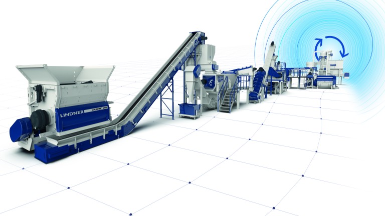 Lindner to show new shredding, washing, and sorting equipment
