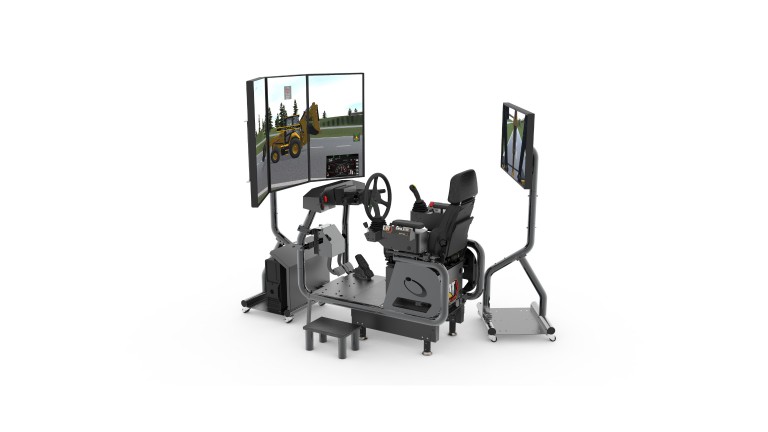 Simulate Caterpillar backhoe loaders with Simformotion simulator