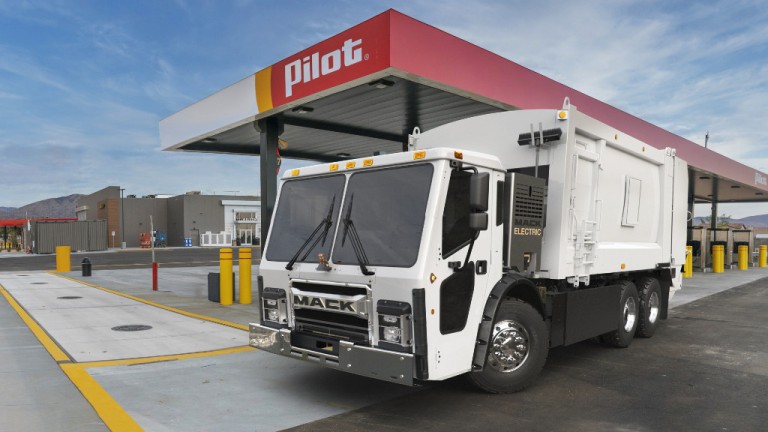 Pilot Company partnership enables growth of Mack's EVs