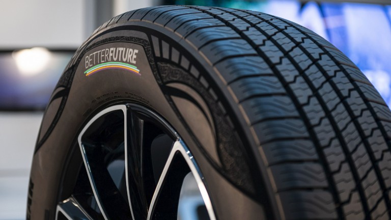 Goodyear unveils tire made of 90 percent sustainable materials