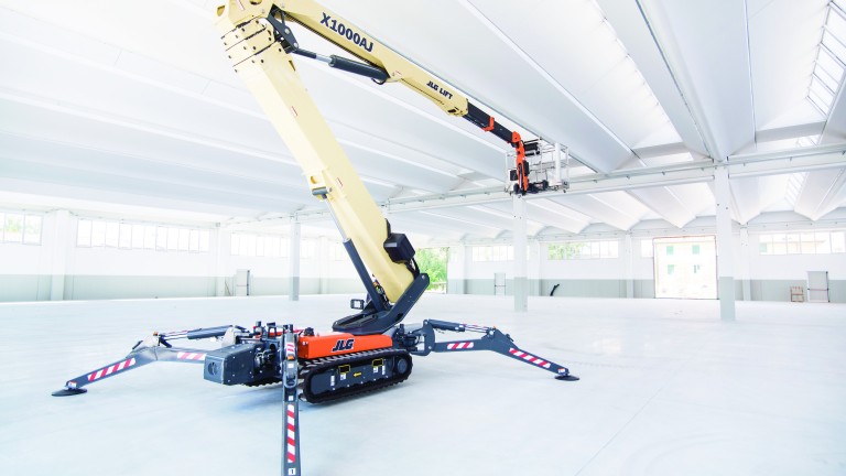 JLG enables dual-energy operation on compact boom lifts