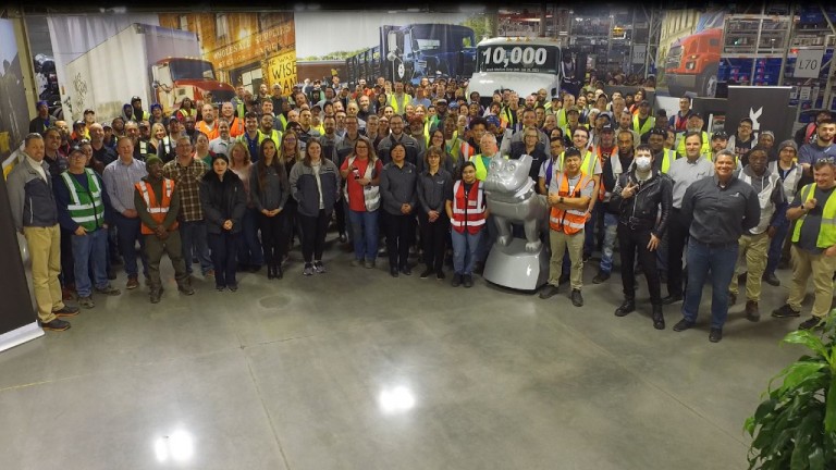 Mack Trucks hits production milestone at its RVO facility