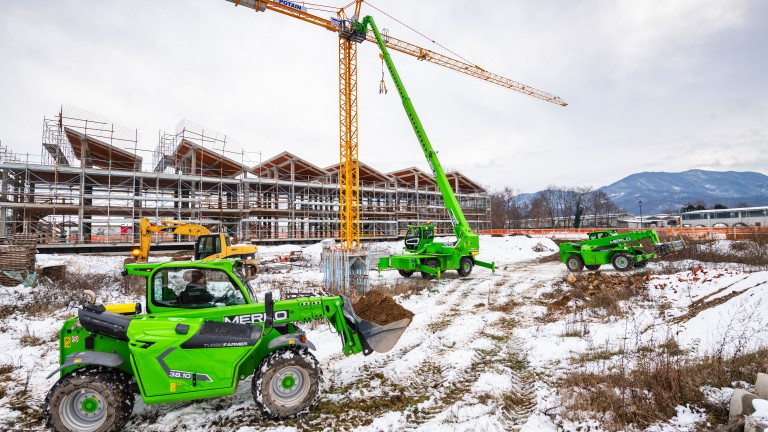 Merlo showcases broad range of telehandlers at CONEXPO