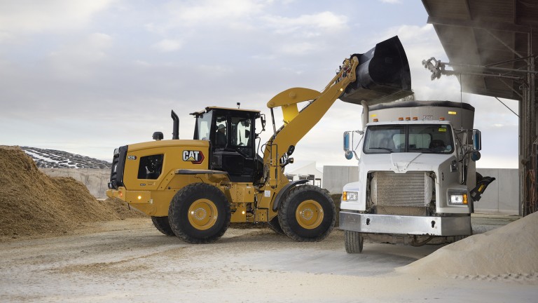 Technology simplifies operation on new Cat next generation wheel loaders