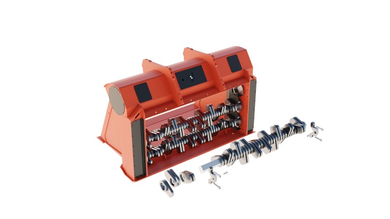 VELOCI and VD Drum screening buckets from ALLU mix and screen in the ...