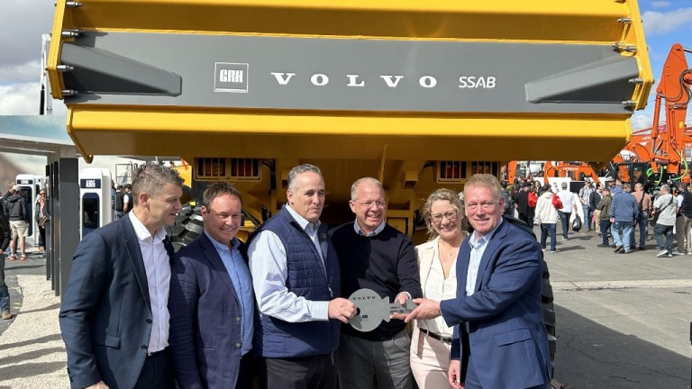 Volvo CE sees global sales increase by 11 percent in first quarter