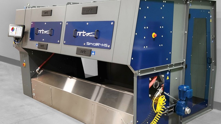 NRT's new optical sorter utilizes advanced technology features